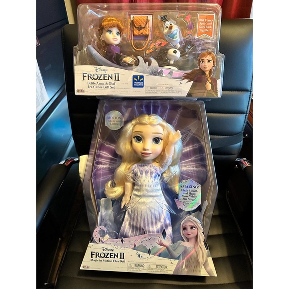 Toys | Disney Frozen 2 Magic In Motion Elsa Doll Petite Anna Olaf Ice ...